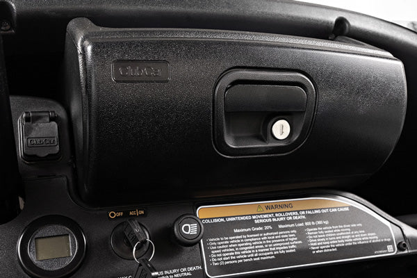 Locking Glove Box